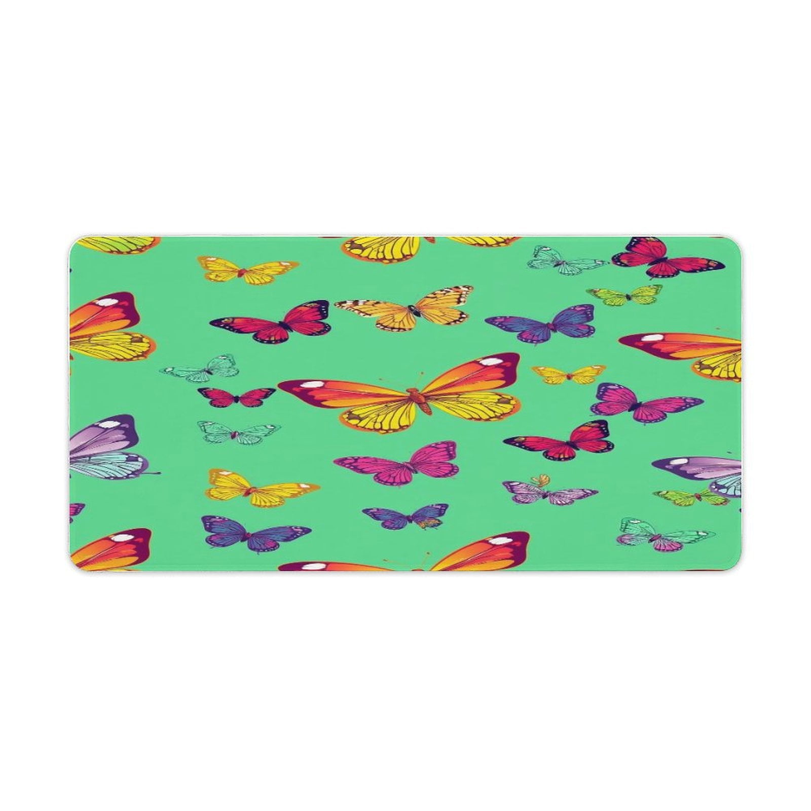 Enchanting Butterfly Computer Mouse Pad Gaming Accessories Large Pad ...