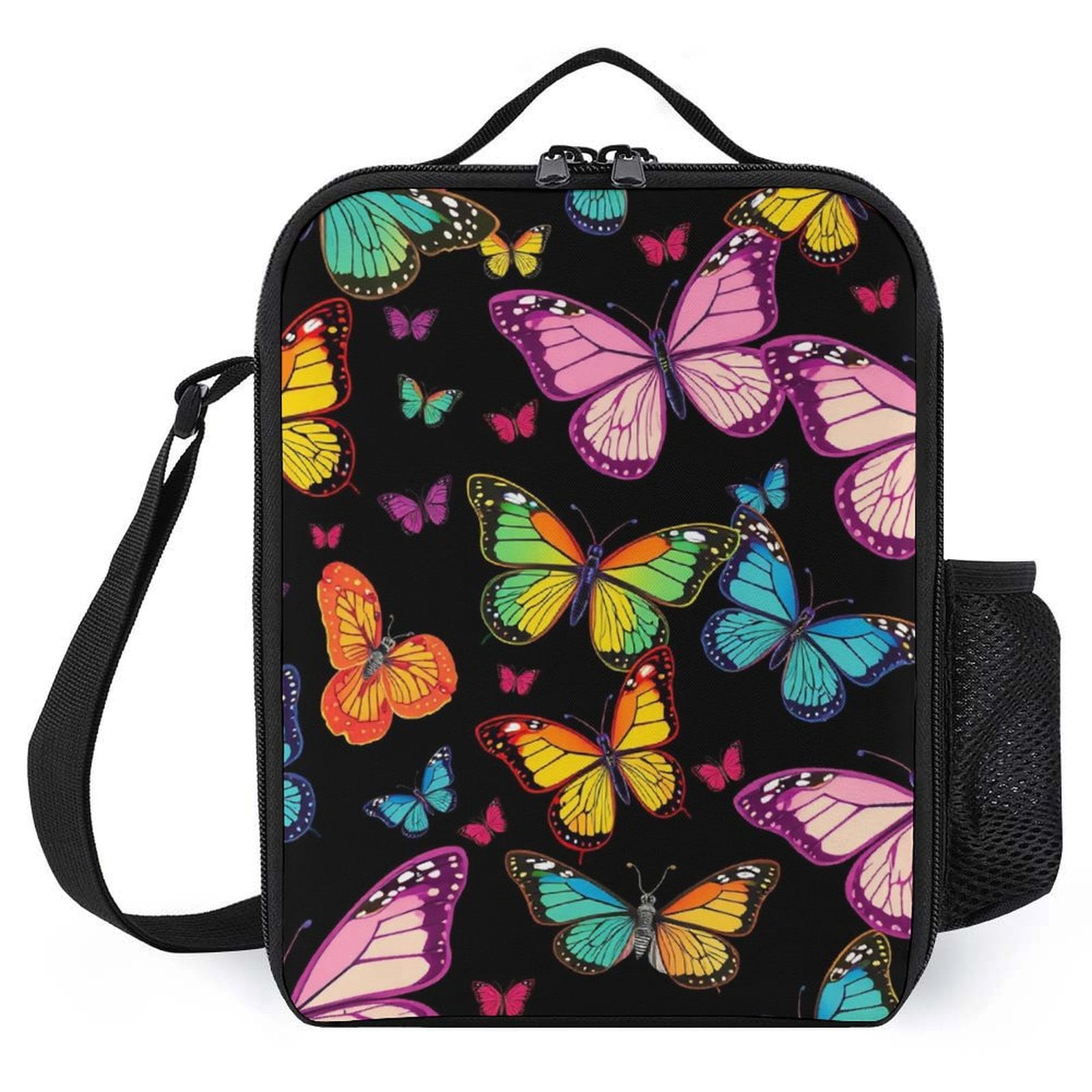 Enchanting Butterfly Lunch Bag Cooler Warm Insulated Lunch Box School ...