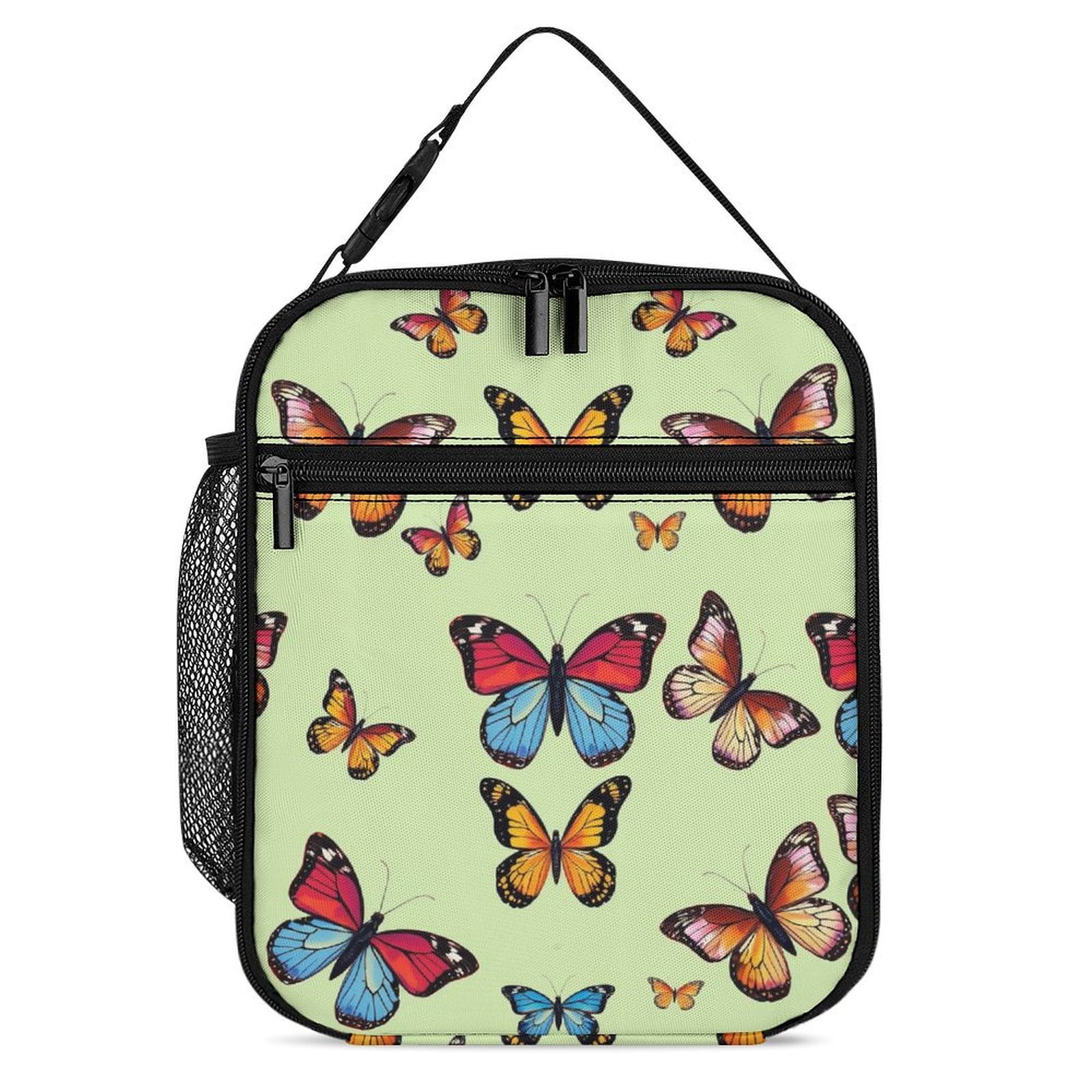 Enchanting Butterfly Lunch Box Food Bag for Work Office Outdoor Picnic ...