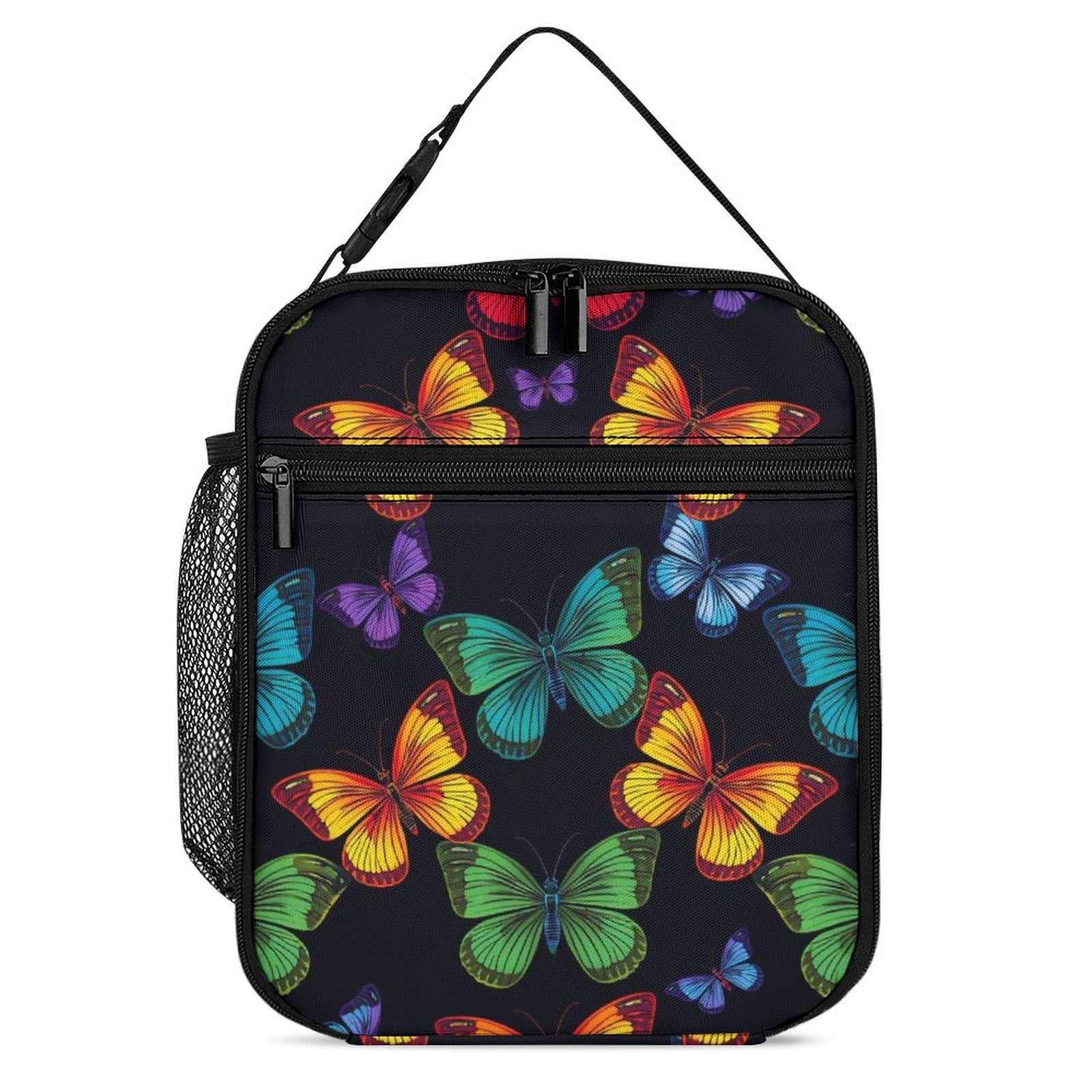 Enchanting Butterfly Lunch Box Food Bag for Work Office Outdoor Picnic ...