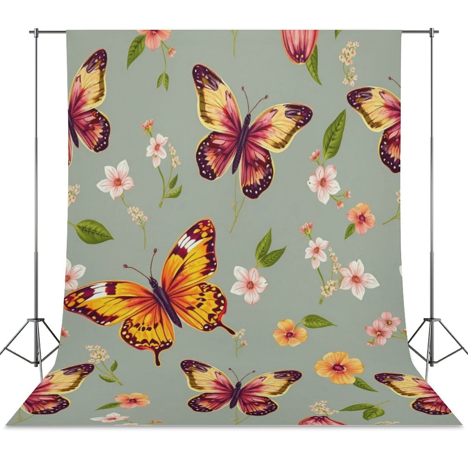 Enchanting Butterfly Party Backdrop Birthday Decoration Backgrounds for ...