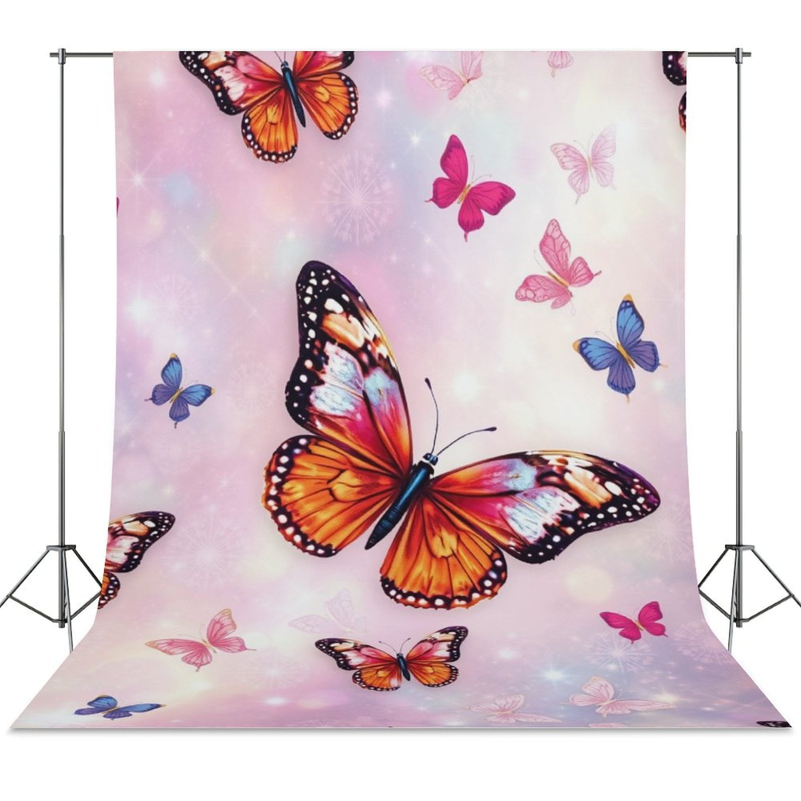 Enchanting Butterfly Party Backdrop Birthday Decoration Backgrounds for ...