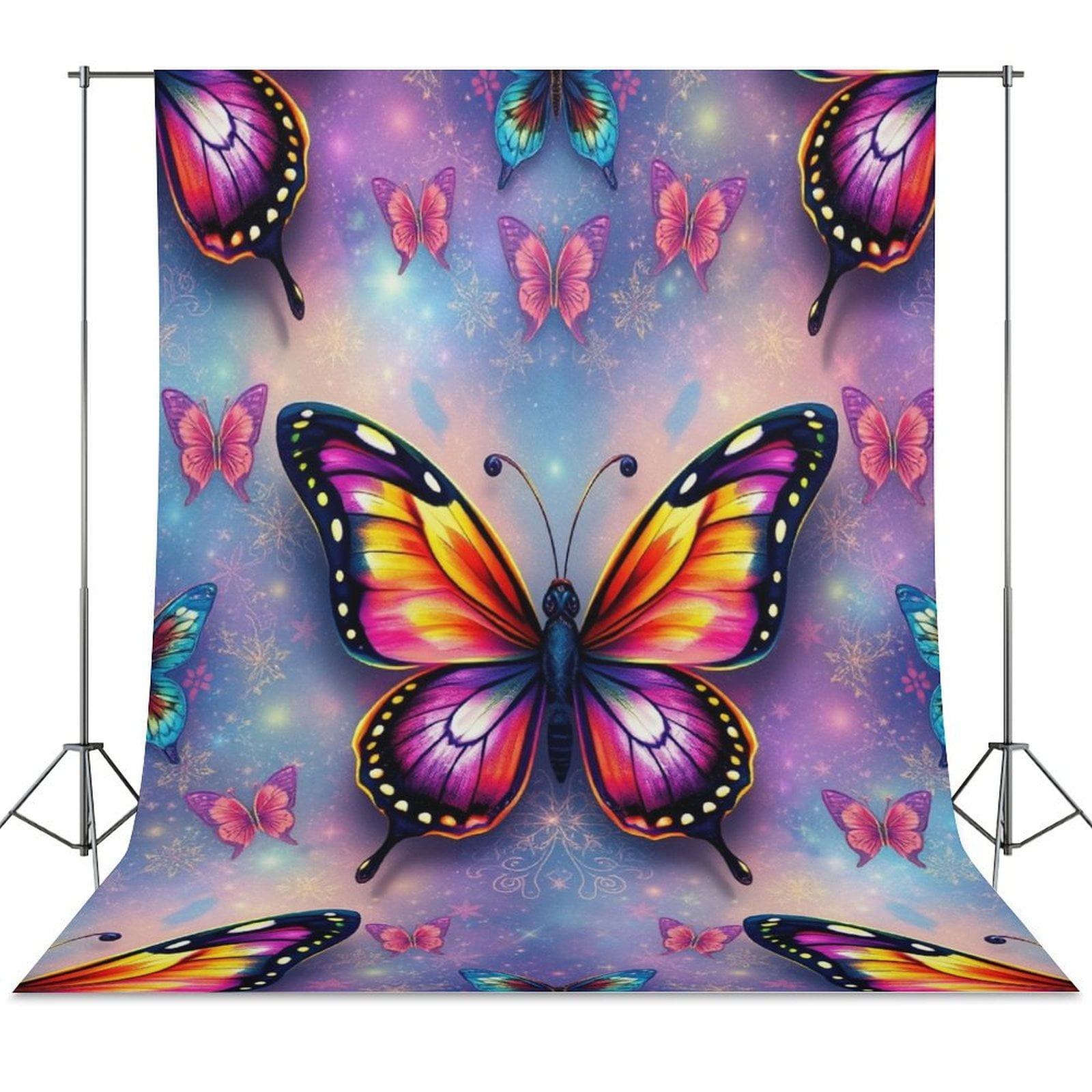 Enchanting Butterfly Party Backdrop Birthday Decoration Backgrounds for ...