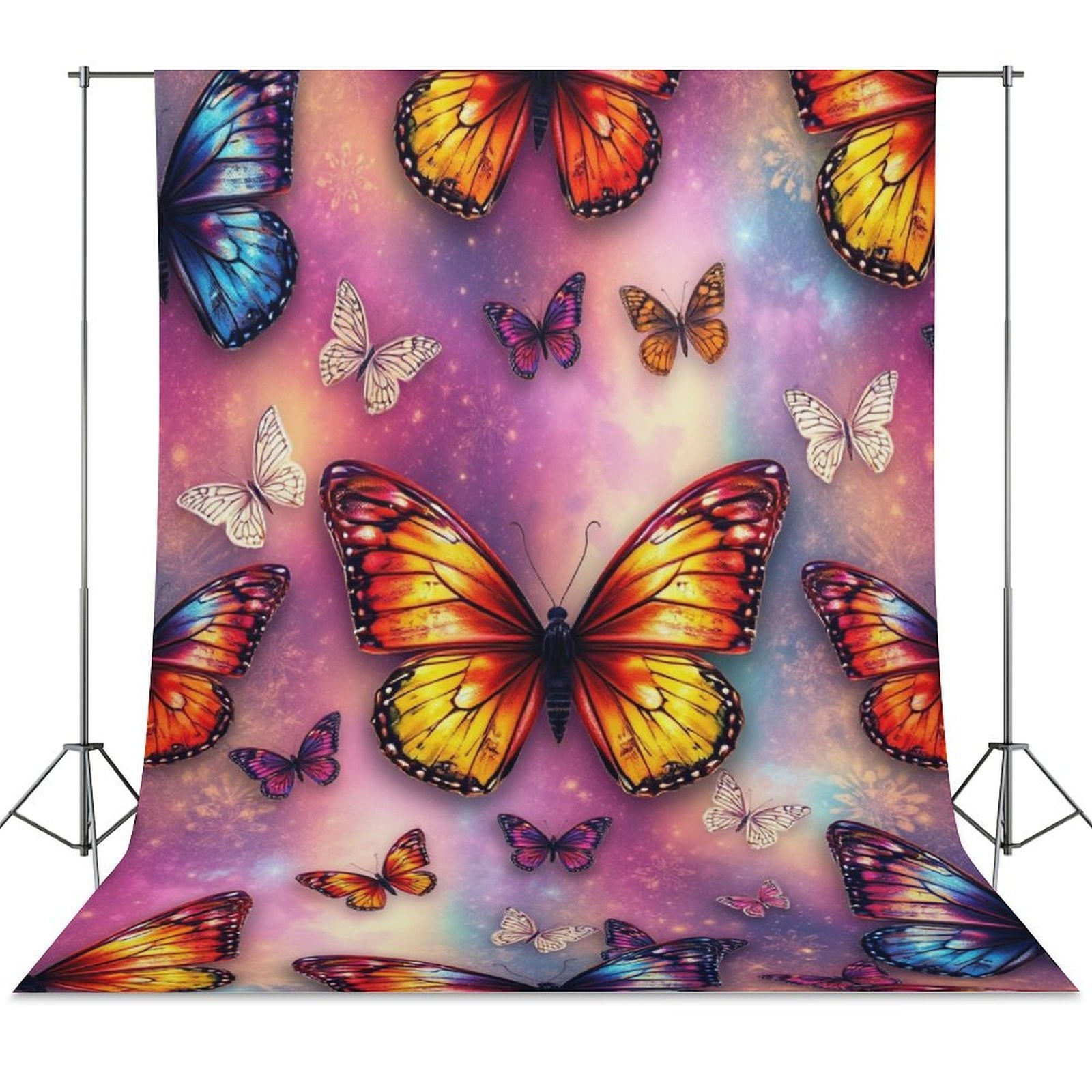 Enchanting Butterfly Party Backdrop Birthday Decoration Backgrounds for ...