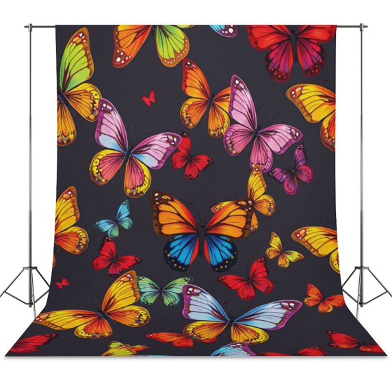 Enchanting Butterfly Party Backdrop Birthday Decoration Backgrounds for ...