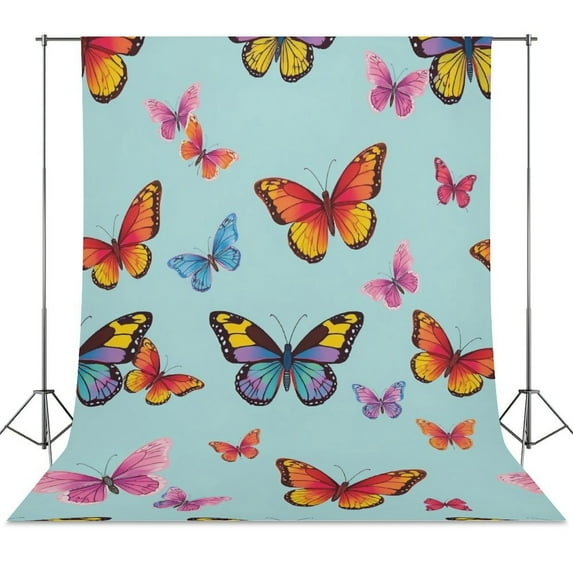 Enchanting Butterfly Party Backdrop Birthday Decoration Backgrounds for ...