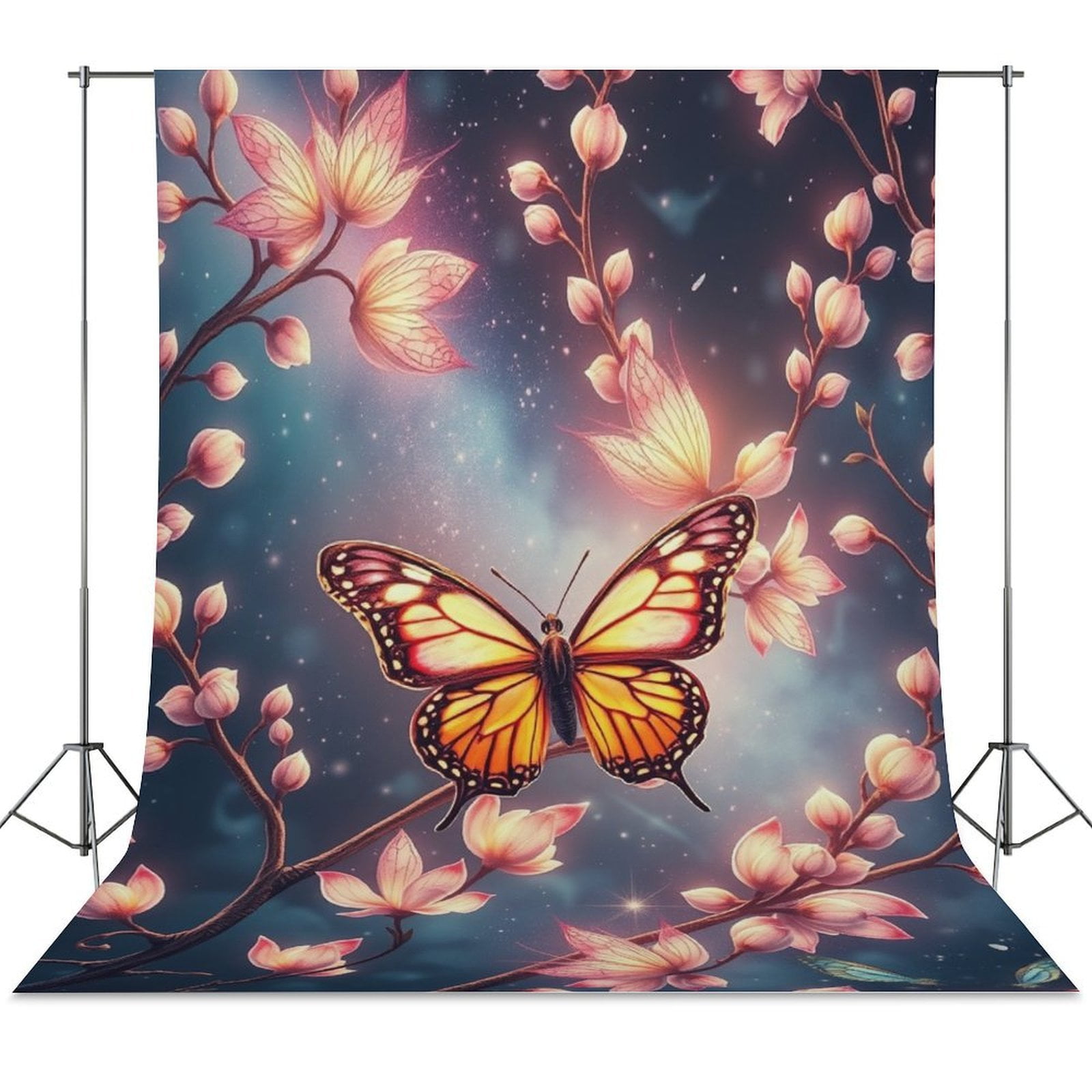 Enchanting Butterfly Party Backdrop Birthday Decoration Backgrounds for ...