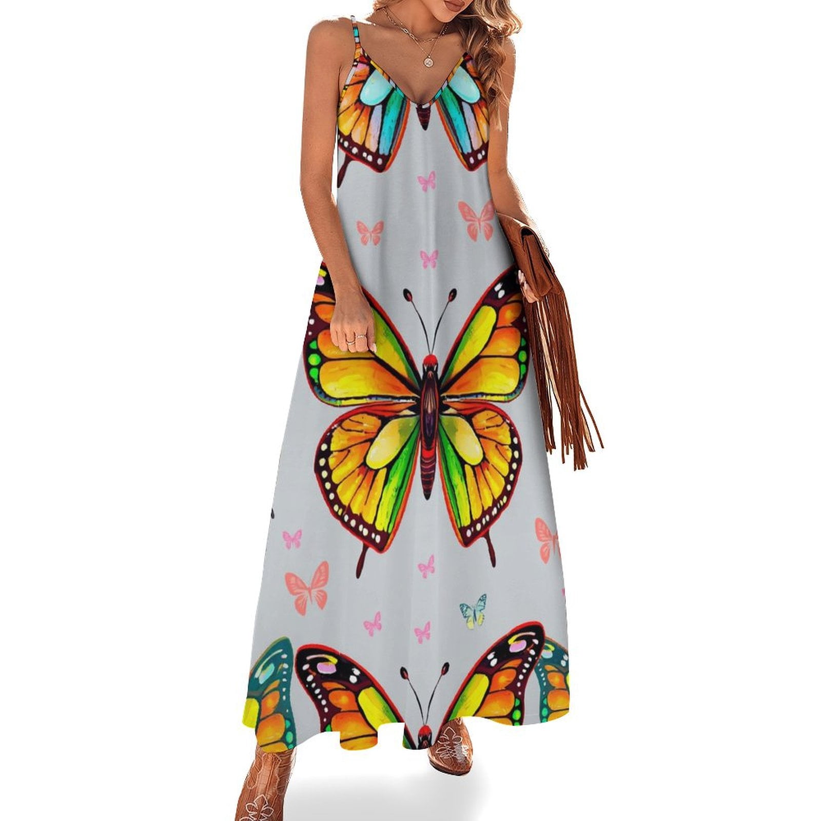 Enchanting Butterfly Sleeveless Dress Dresses Ladies 2025 Cocktail of ...
