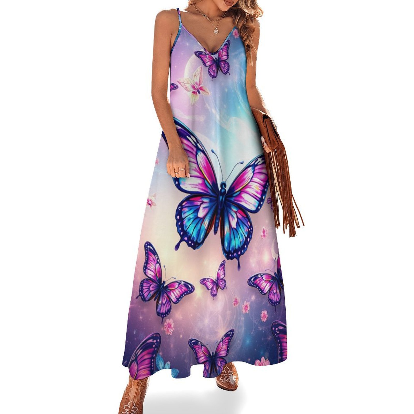Enchanting Butterfly Sleeveless Dress Dresses Ladies 2025 Cocktail of ...