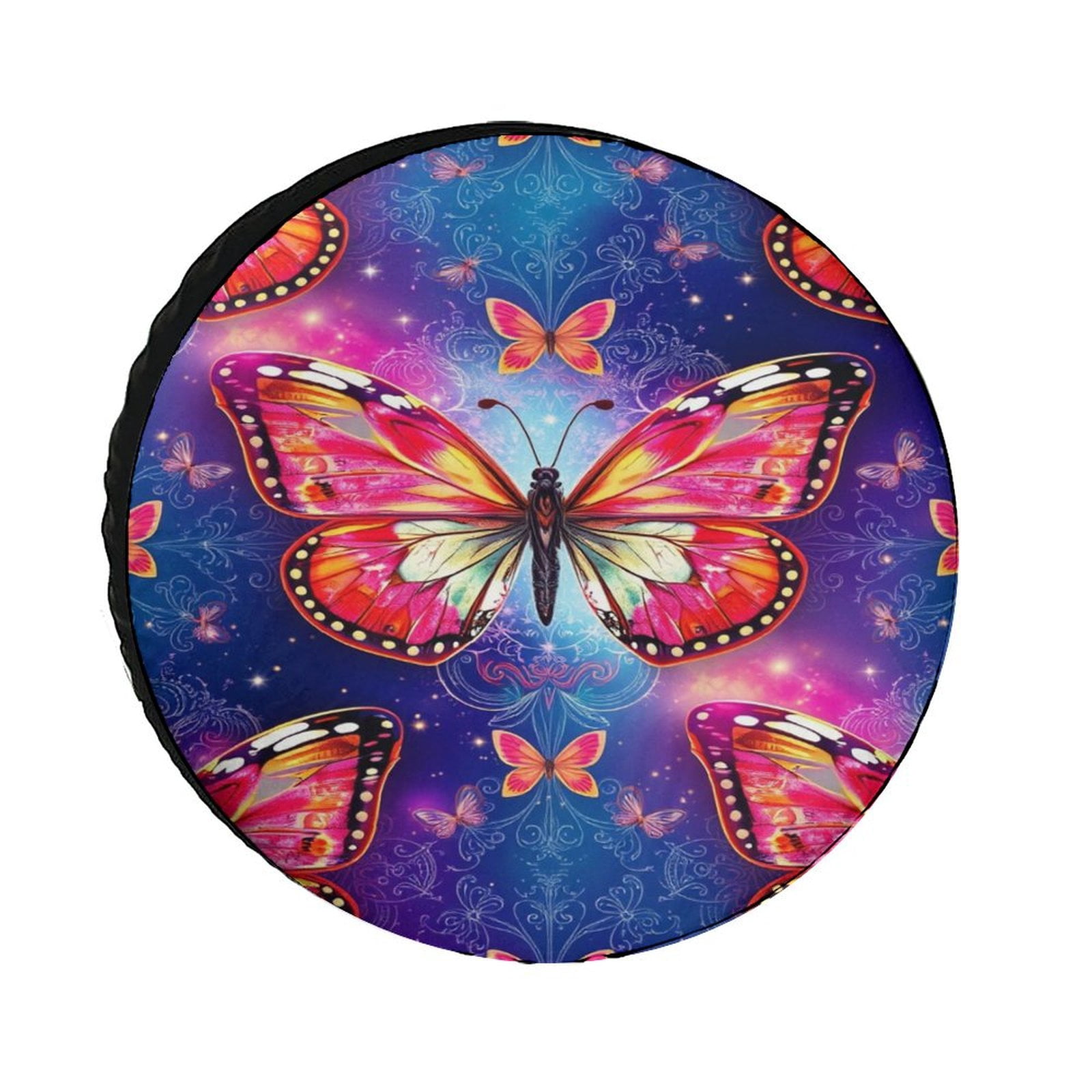 Enchanting Butterfly Spare Tire Cover Weatherproof Wheel Camper ...