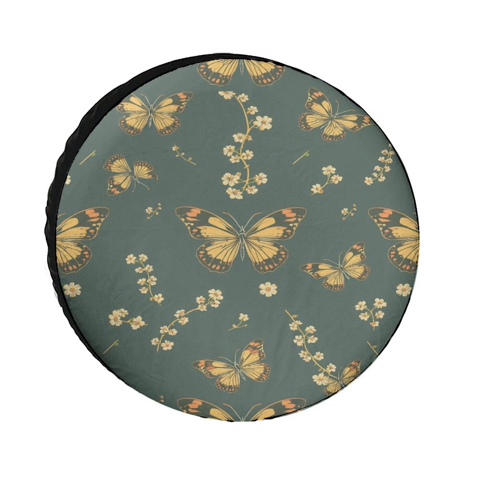 Enchanting Butterfly Spare Tire Cover Weatherproof Wheel Camper ...