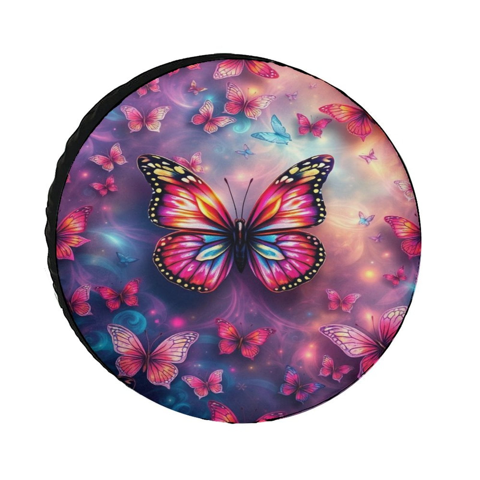 Enchanting Butterfly Spare Tire Cover Weatherproof Wheel Camper ...