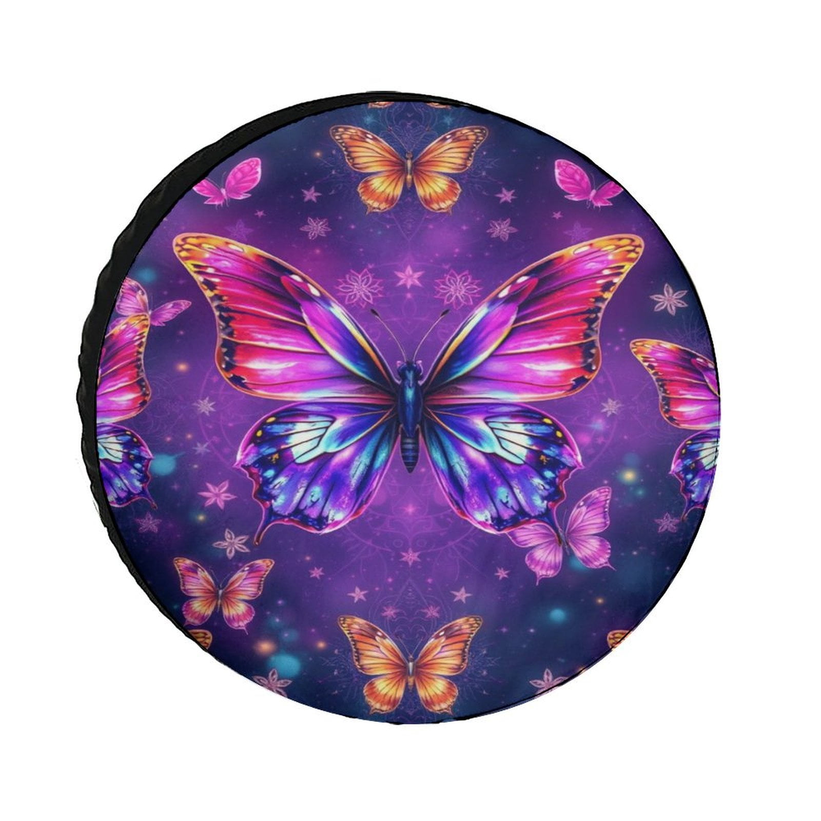 Enchanting Butterfly Spare Tire Cover Weatherproof Wheel Camper ...