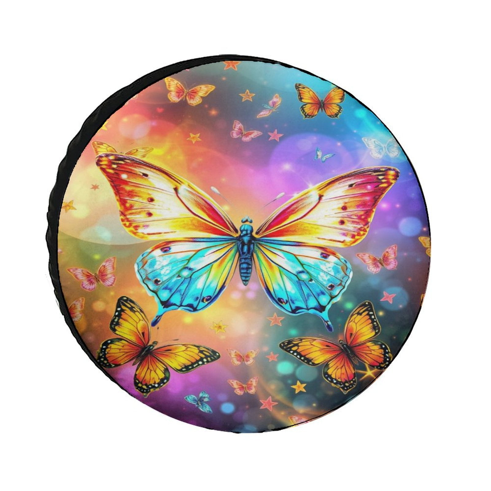 Enchanting Butterfly Spare Tire Cover Weatherproof Wheel Camper ...