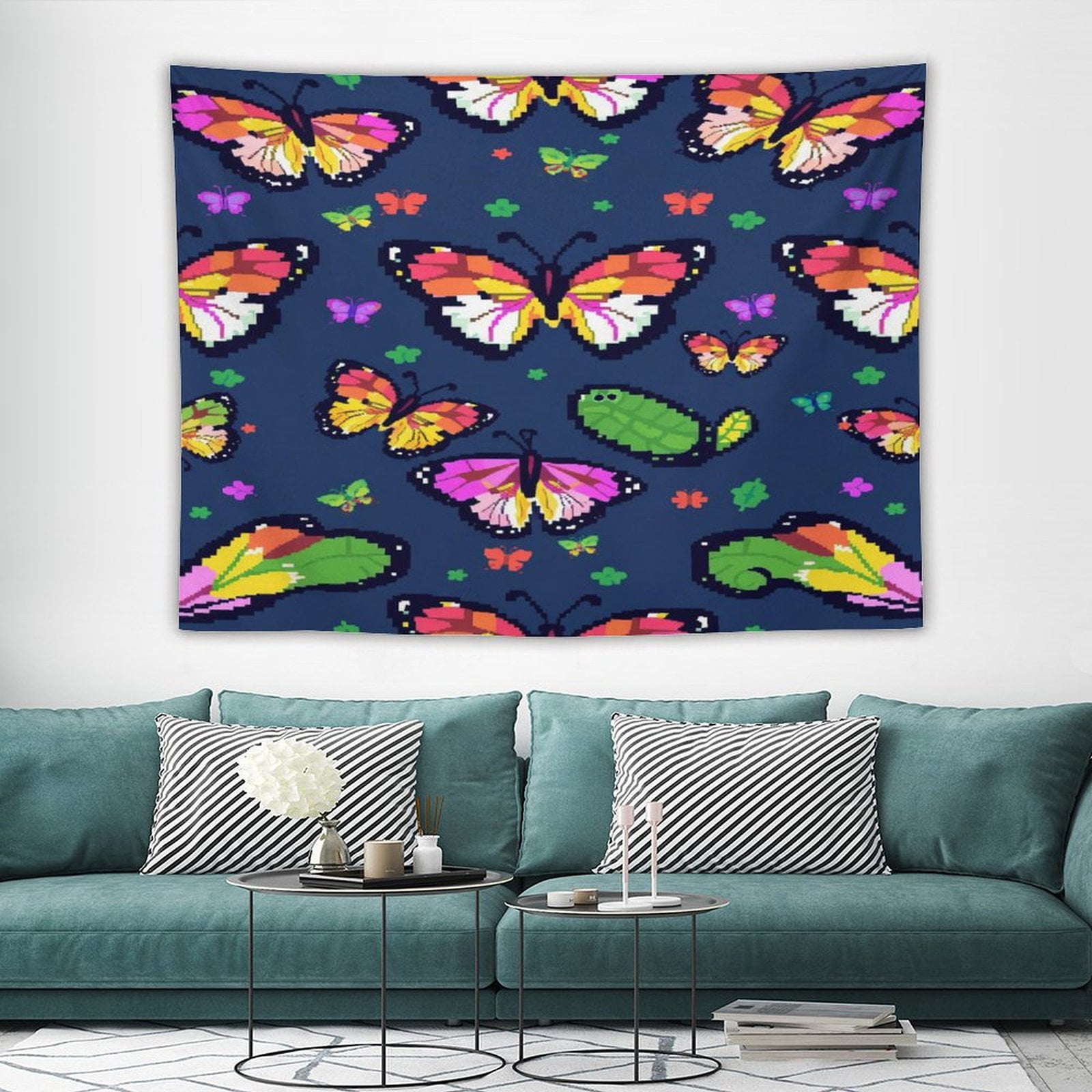 Enchanting Butterfly Tapestry Wall Hanging Art Living Room Home Decor ...
