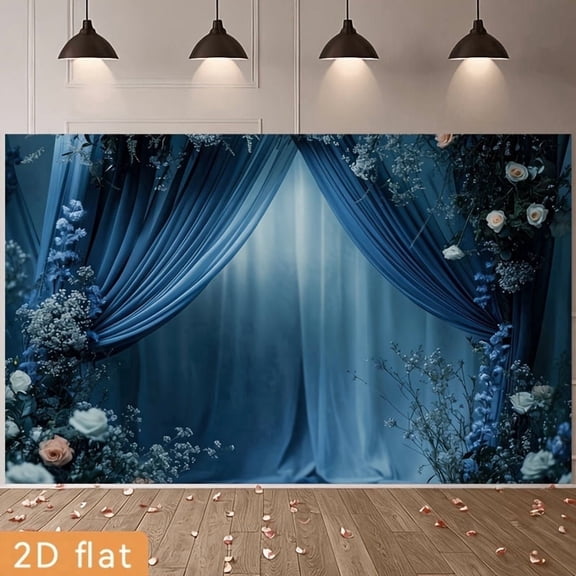 Romantic Floral Arch Wedding Backdrop Rose Hydrangea Bridal Shower ...