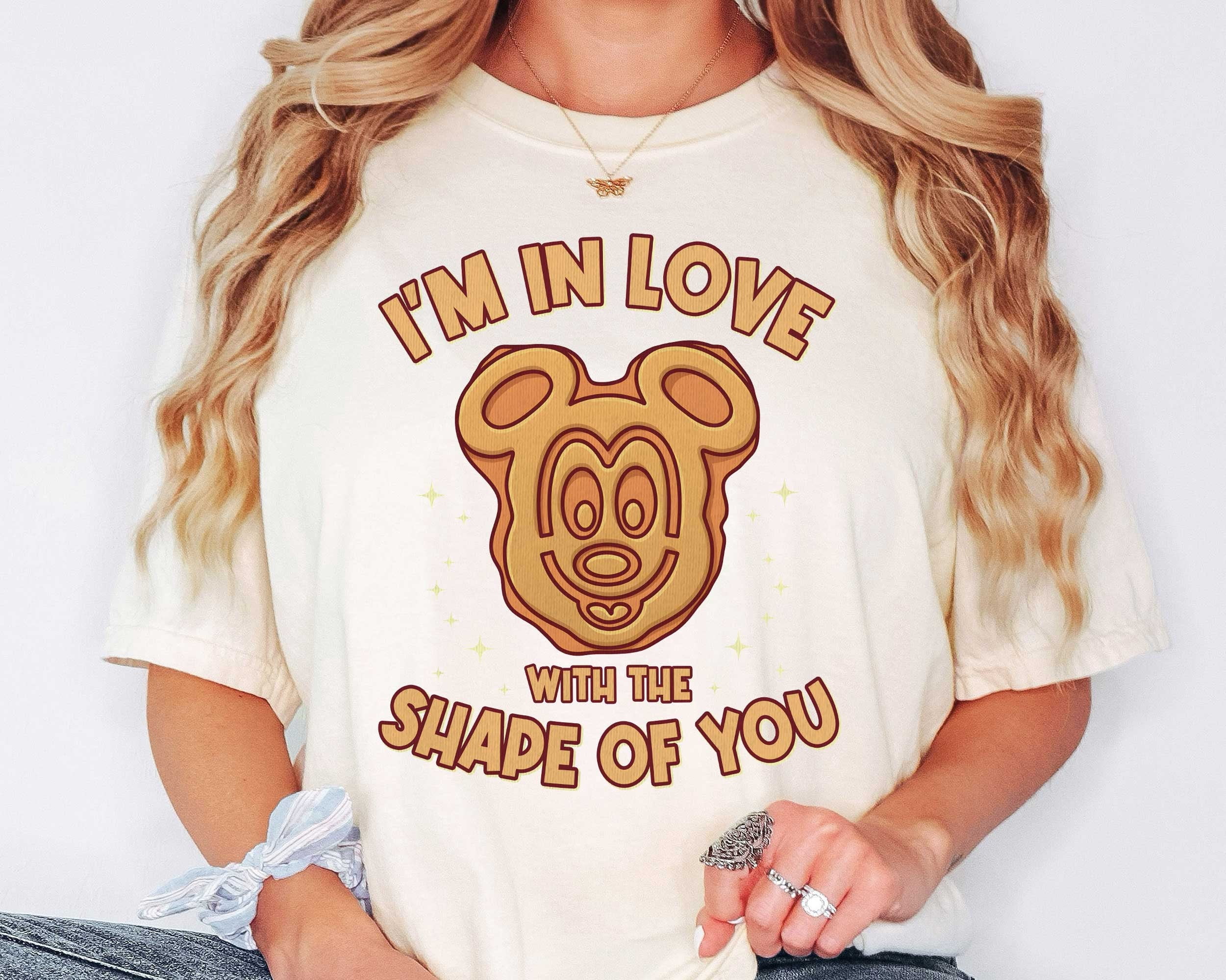 Enchanting Disney Inspired Mickey Waffle Tee-'In Love with The Shape of ...
