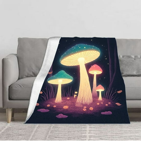 Colorful Animal Safari Flannel Blanket - Soft Cozy Durable for Sofa ...