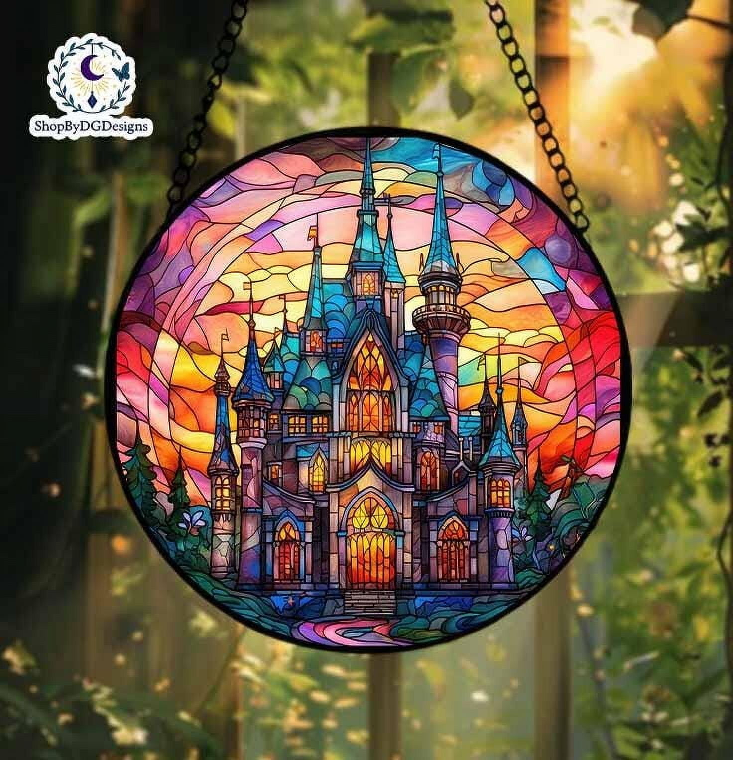 Enchanting Stained Glass, A Beautiful Gift for Fantasy Lovers, Perfect ...