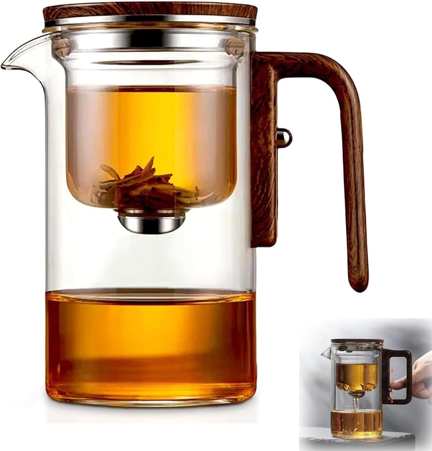 Enchantipot, Enchanti Tea Pot, Magic Witchcraft Enchanted Glass Teapot ...