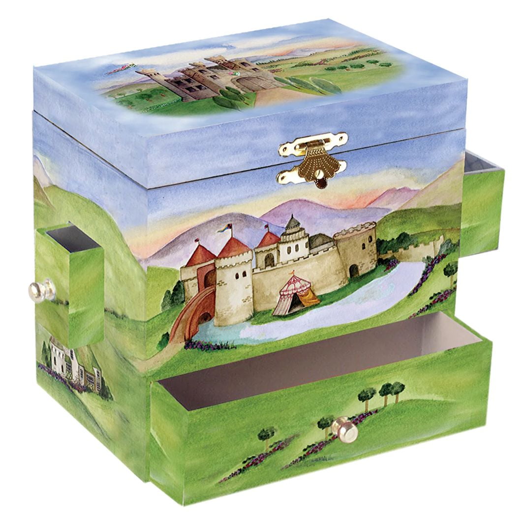 Enchantmints Dragon Castle - Jewelry Box Dragon Gifts for Girls Age 3 ...