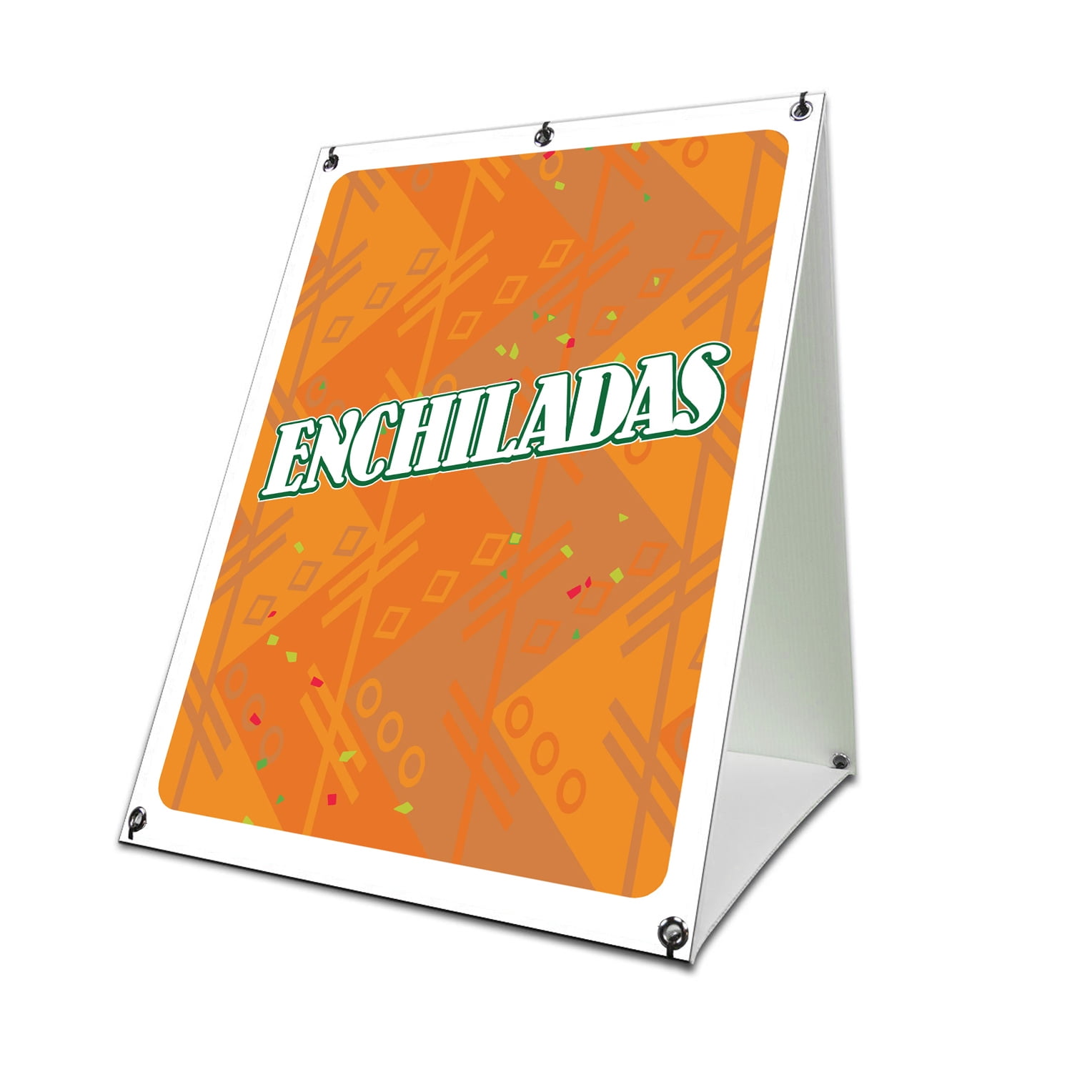 Enchiladas 24" x 36" A-frame Sidewalk Sign| Advertise Your Business ...