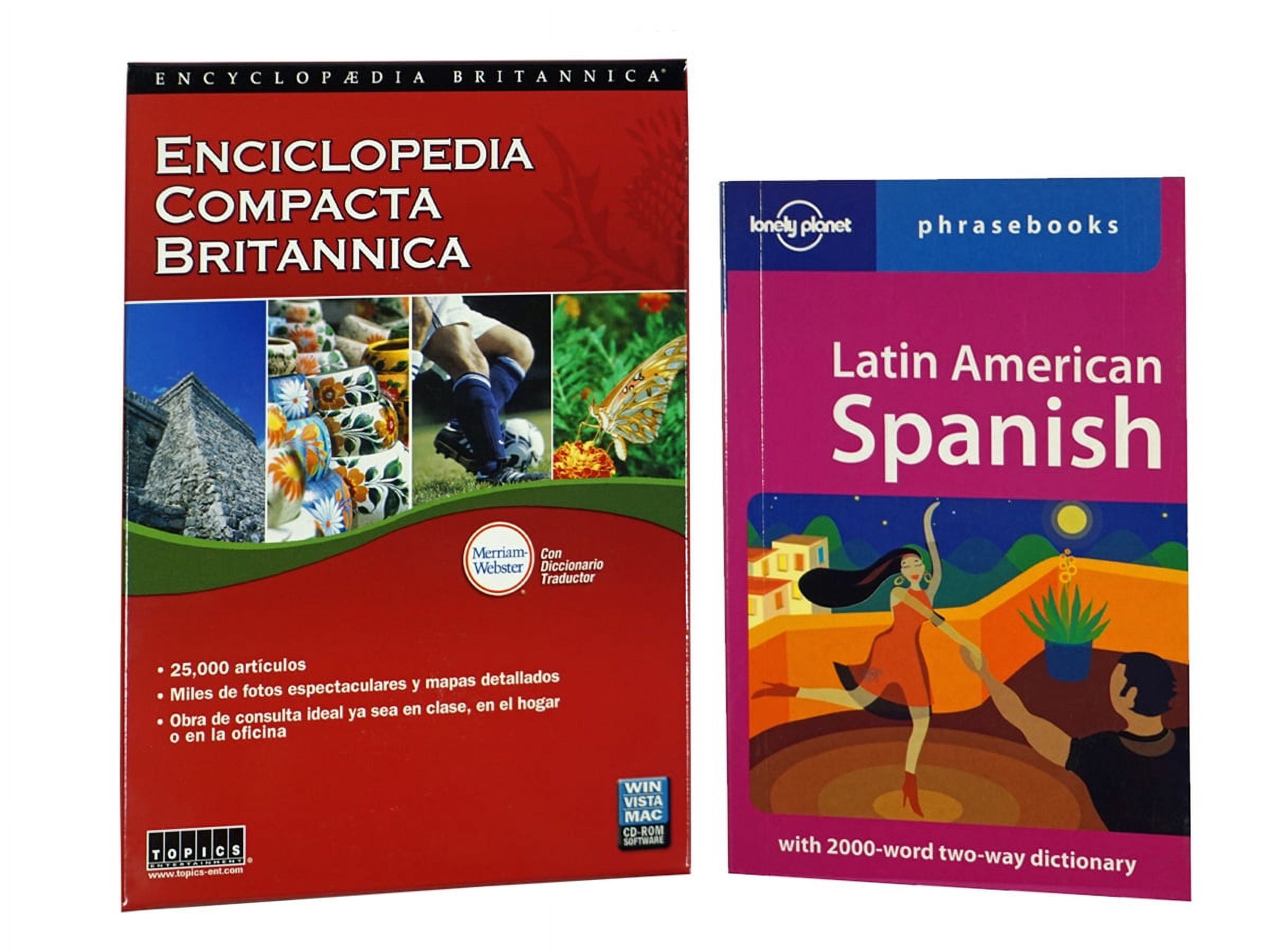 Enciclopedia Compacta Britannica PC Software - Spanish English Two-Way ...