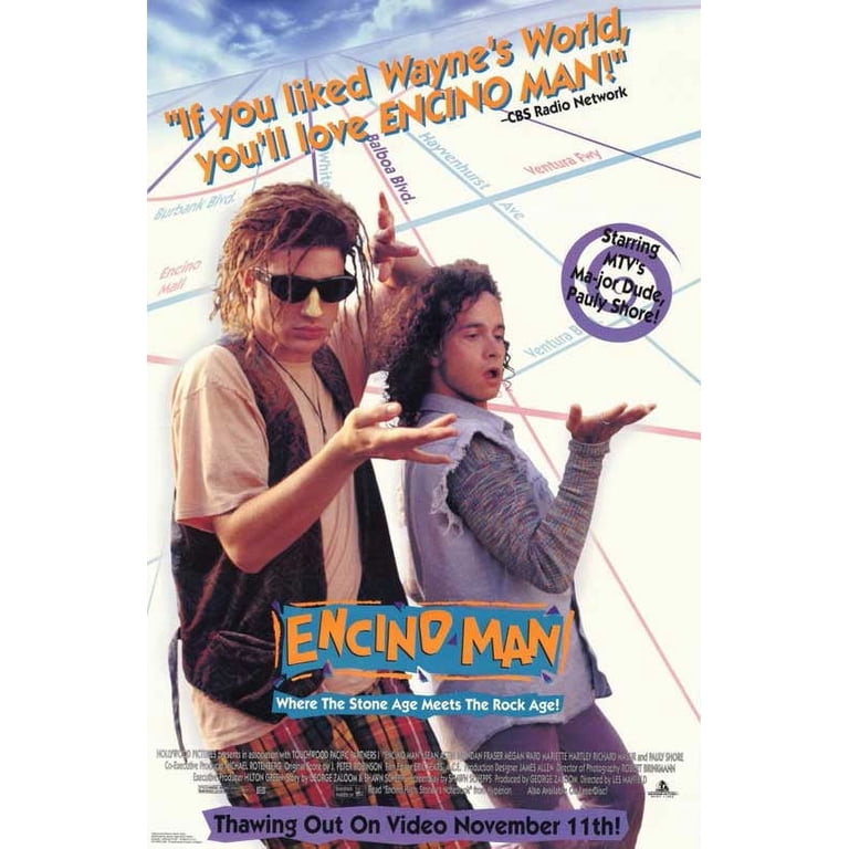 Encino Man Poster Encino Man (1992) Blu Ray Starring: Sean Astin,