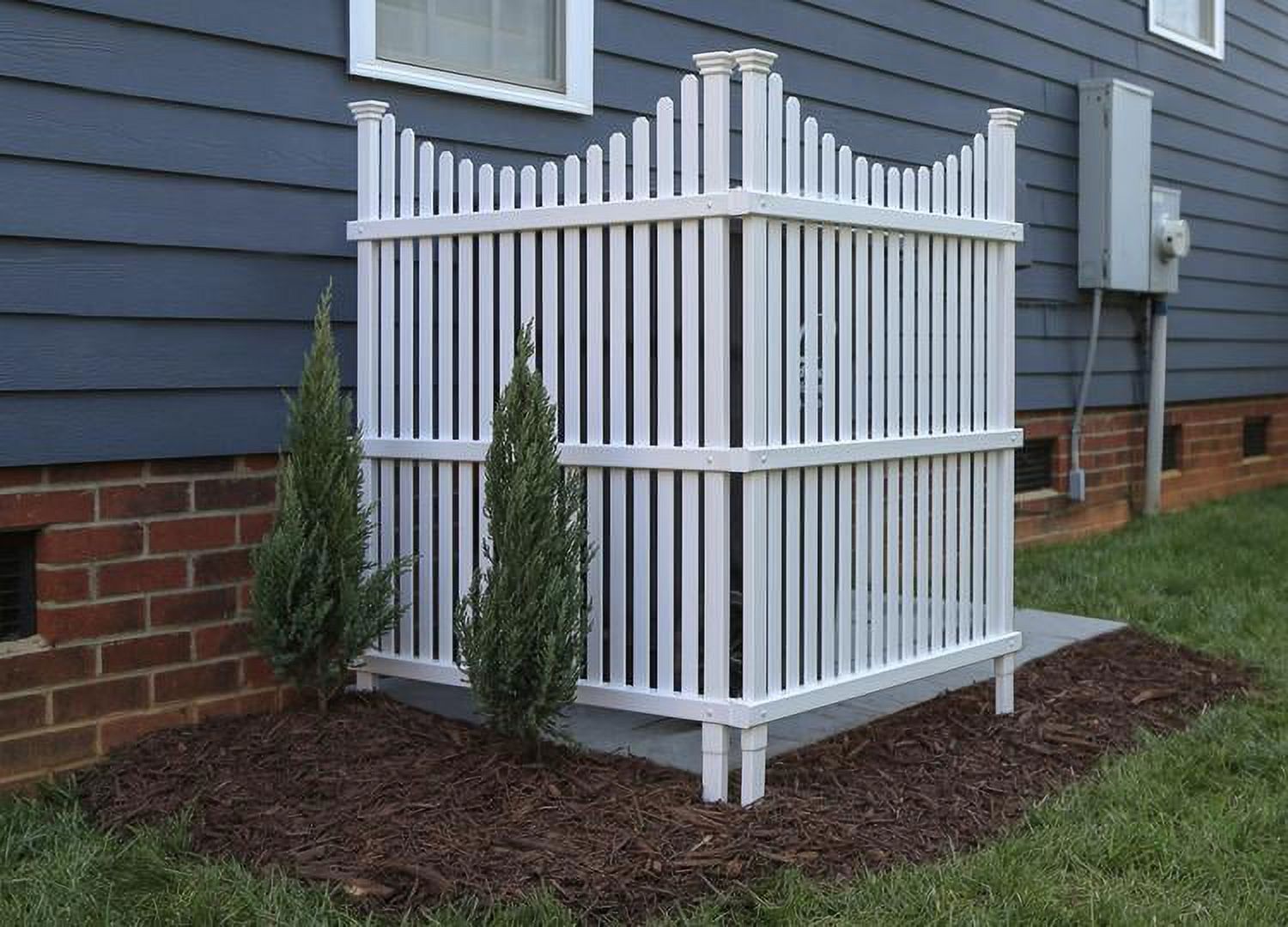 Yescom 4x50' 4ft Tall Black Privacy Fence Screen Mesh Windscreen 180gsm ...