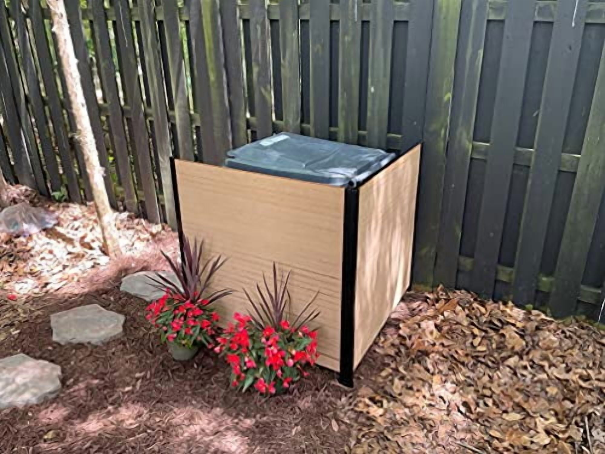 Enclo Privacy Screens 3.5ft H x 3.5ft W EC18001 Woodtek Vinyl Lincoln ...