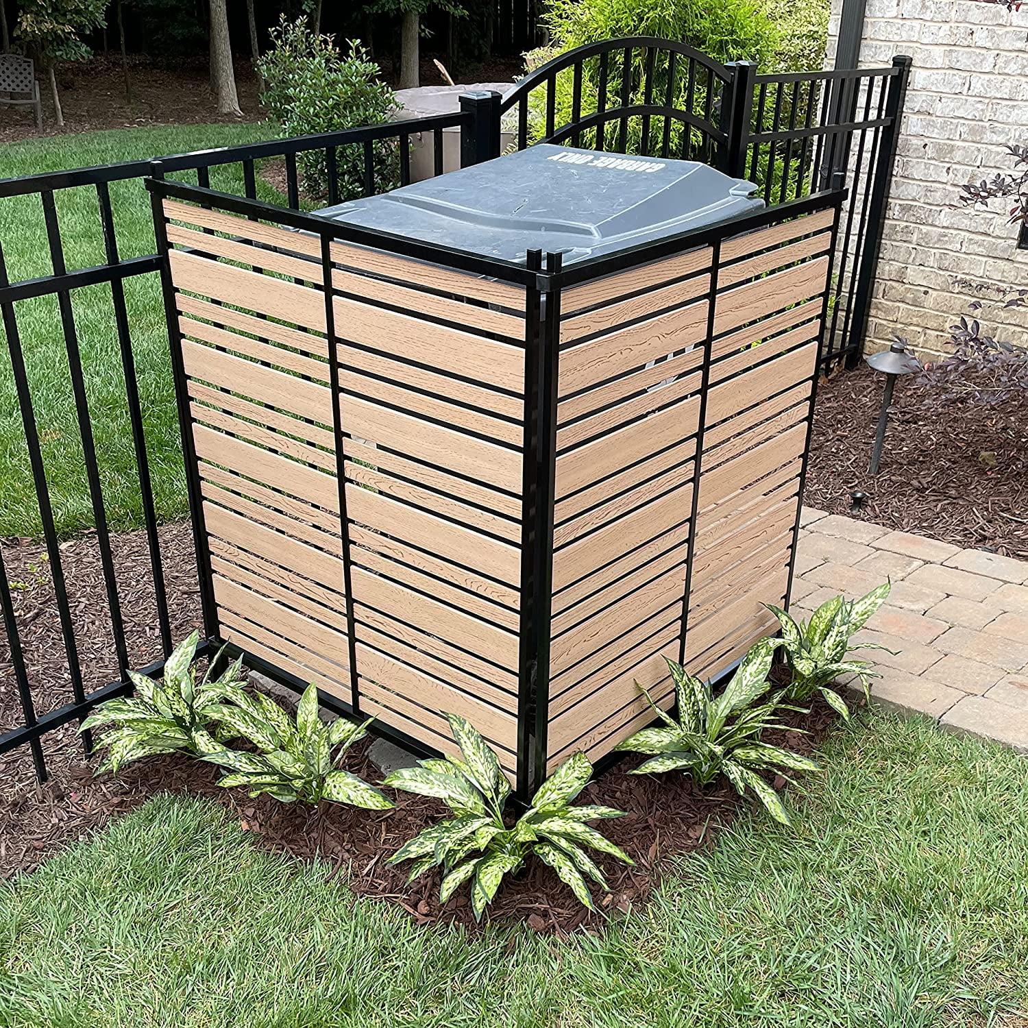 Enclo Privacy Screens 3.5ft H x 3ft W EC18003 Bedford WoodTek Vinyl ...