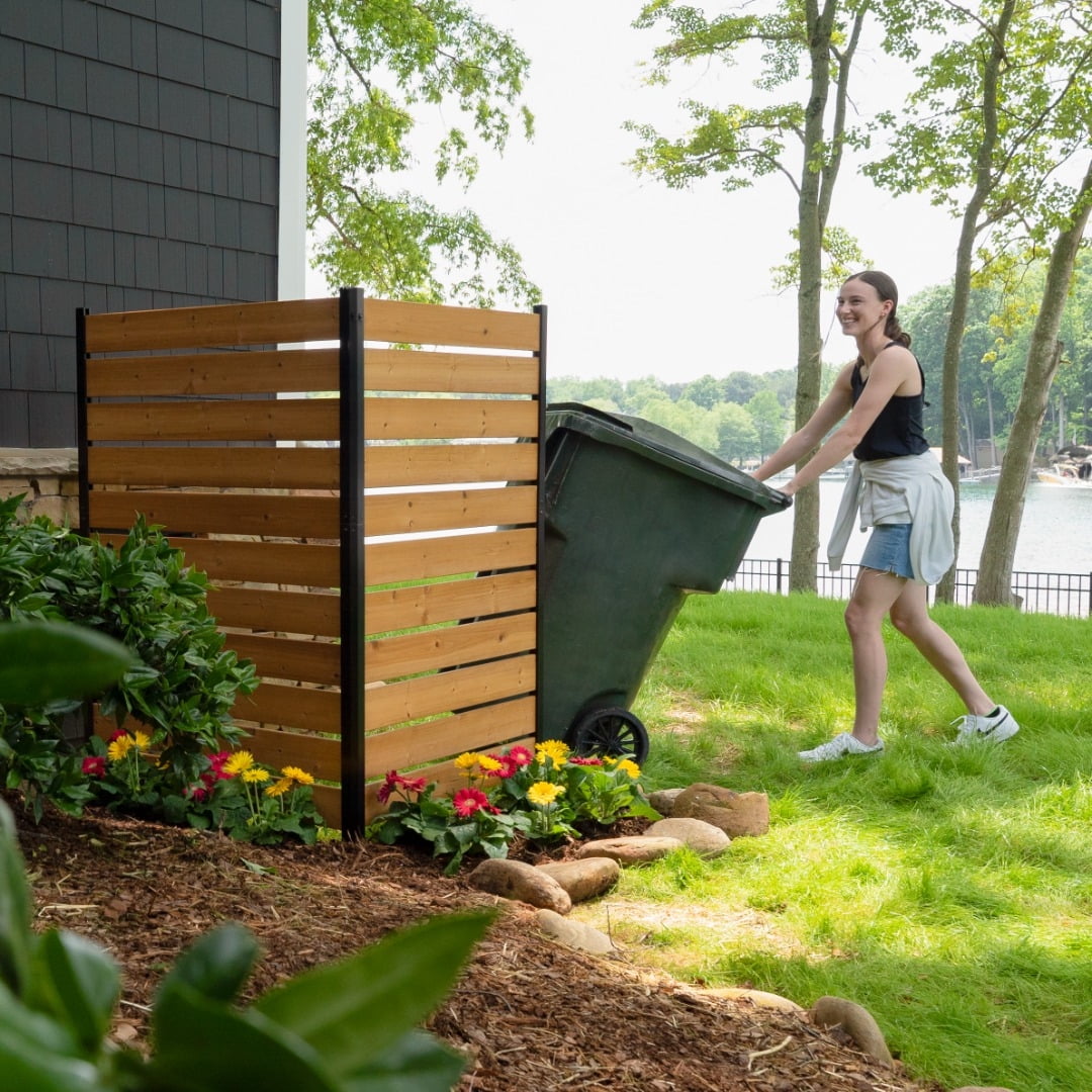 Enclo Privacy Screens EC18022 5ft H x 3.2ft W Concord Wood Outdoor ...