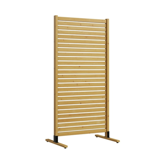 Enclo Tiaga 6ft H x 3ft W Wood Privacy Screen Kit, Indoor/Outdoor ...