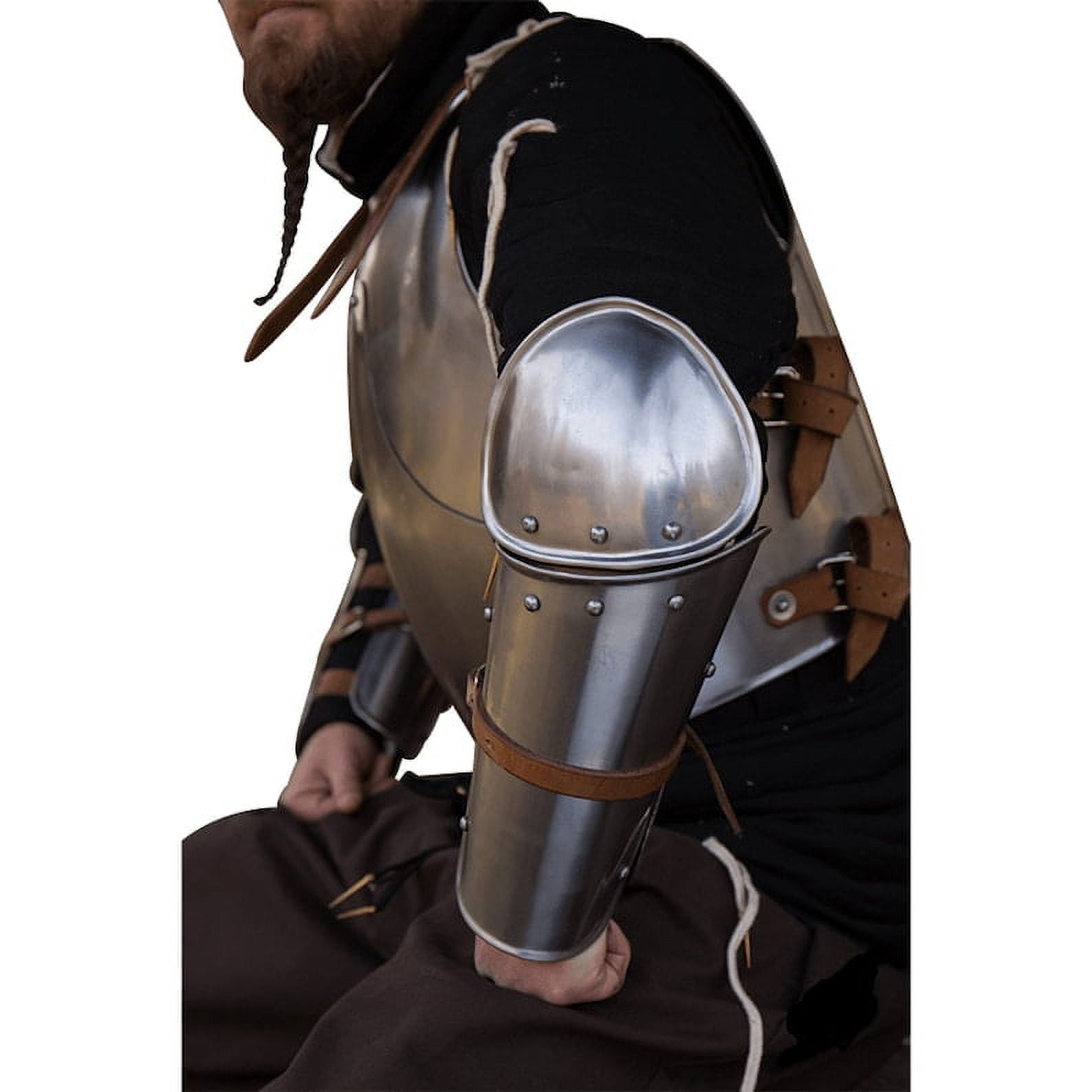 Enclosed Arm Protection Medieval Bracers SCA LARP Armour - Walmart.com