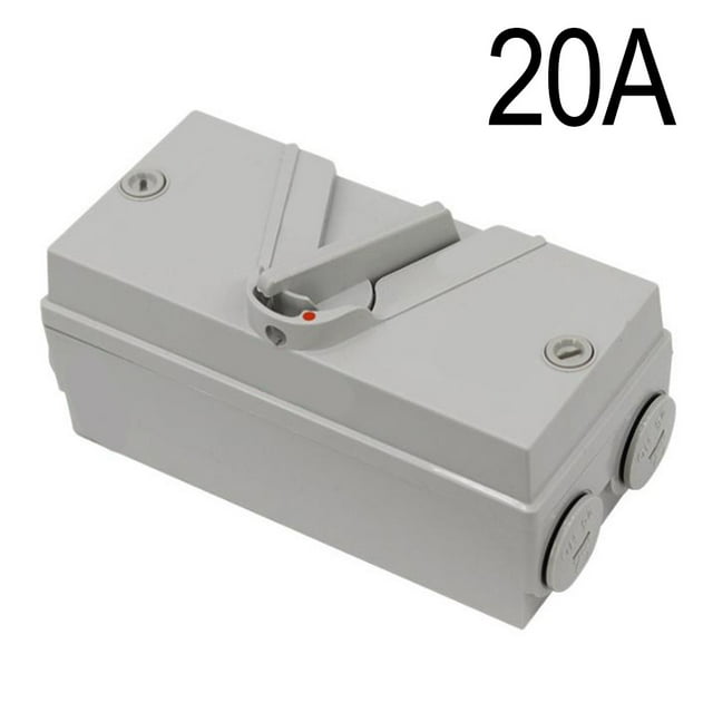 Enclosed Motor Disconnect Switch , Waterproof 3 Phase Disconnect Breaker Box - Walmart.com