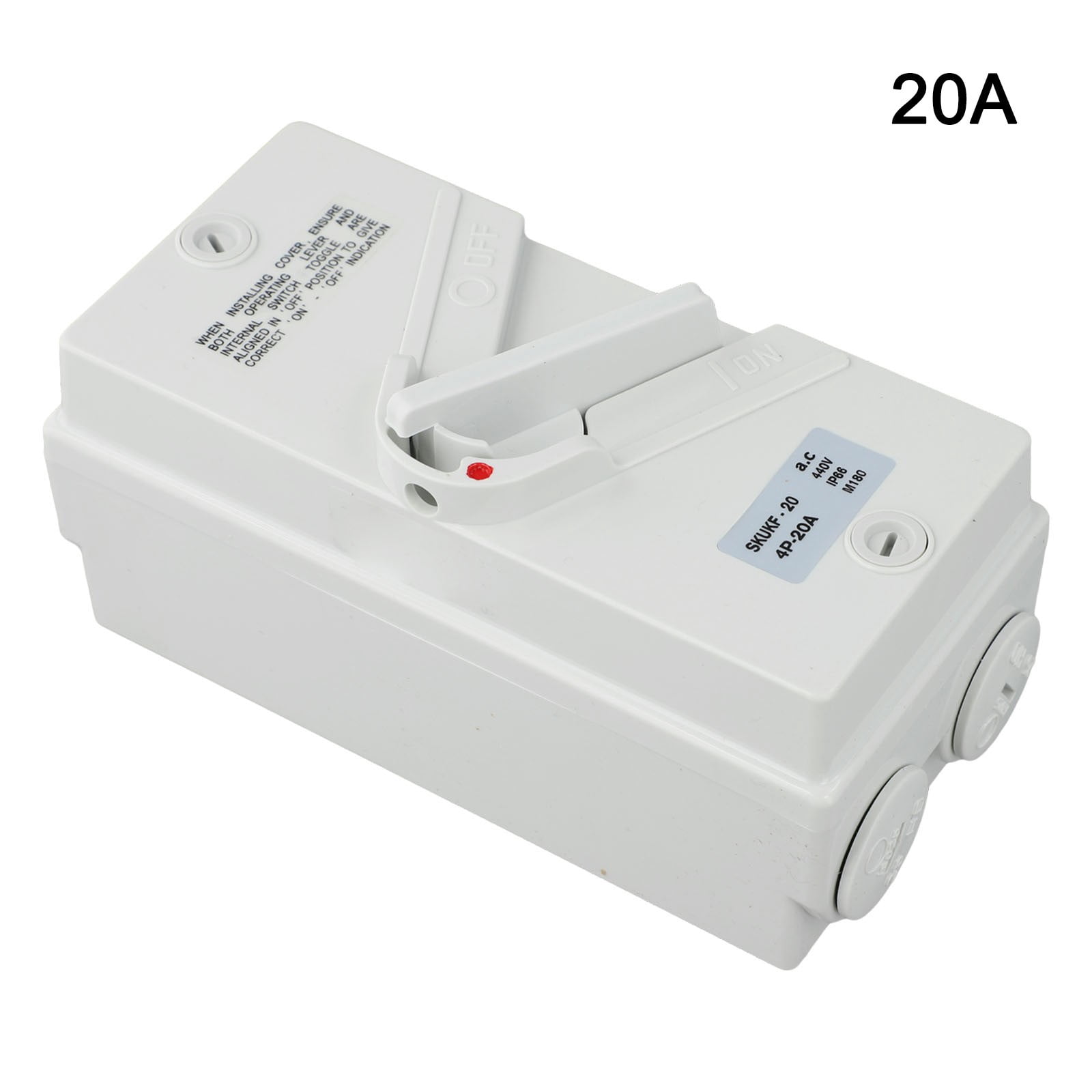 Enclosed Motor Disconnect Switch , Waterproof 4 Phase Disconnect ...