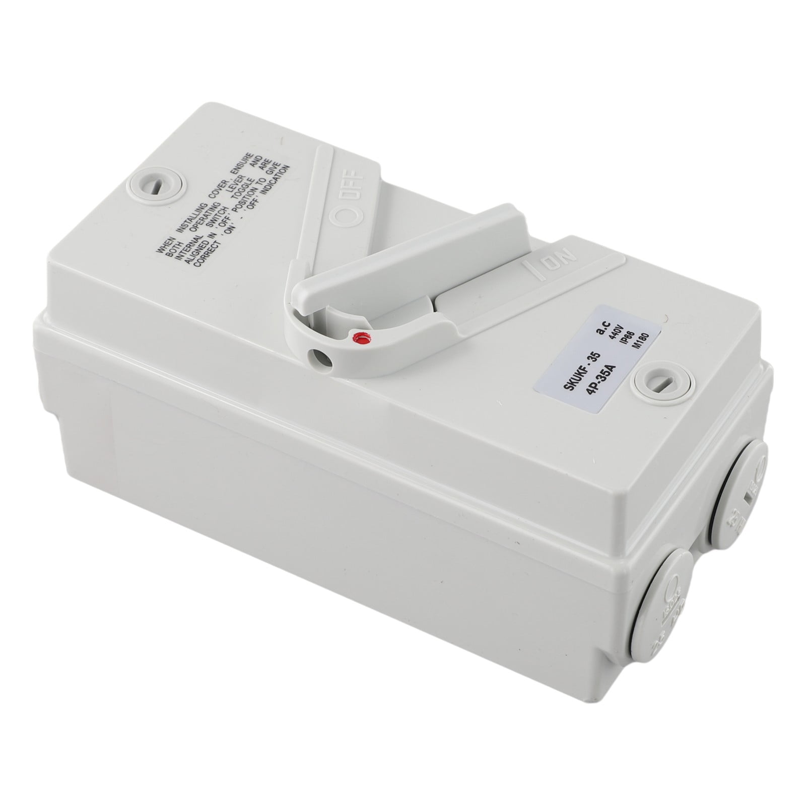 Enclosed Motor Disconnect Switch , Waterproof 4 Phase Disconnect ...
