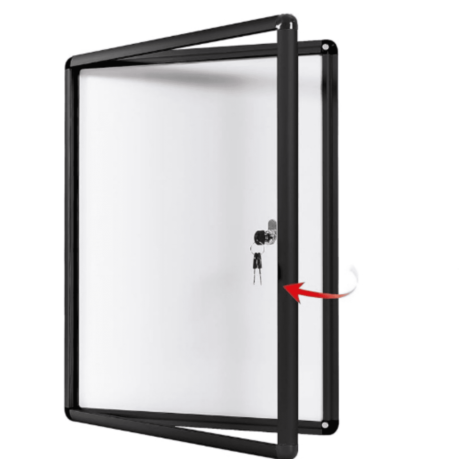 Enclosed Notice Board Magnetic Bulletin Boards for Office with Locking ...
