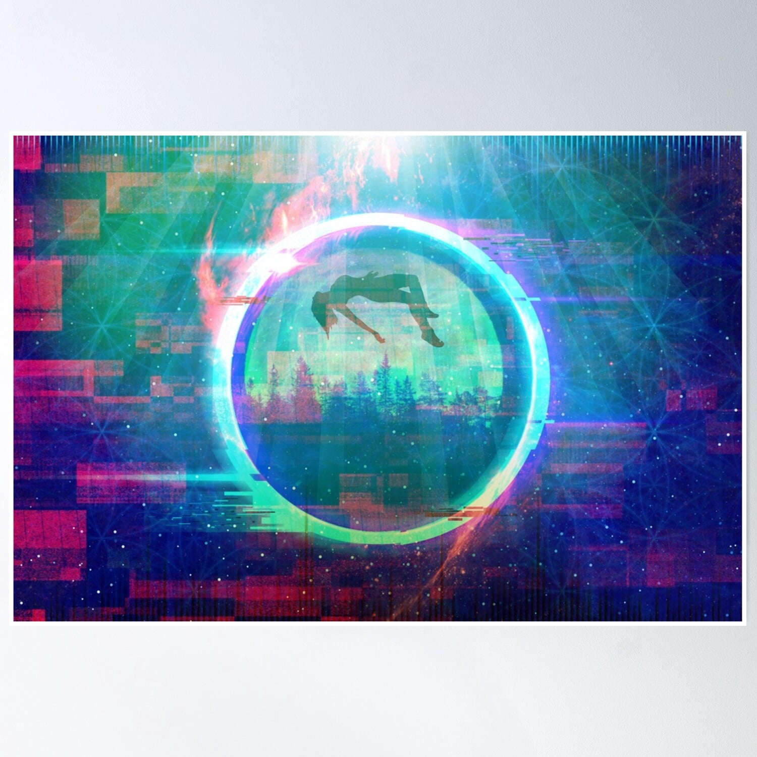 Enclosed Poster Wall Art, Modern Wall Decor, 24x36 UNFRAMED - Walmart.com