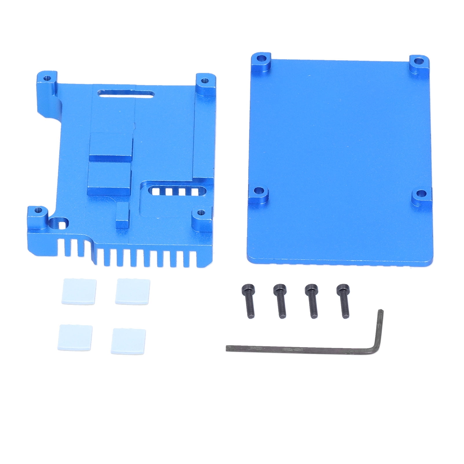 Enclosure for Raspberry Pi 4 B Aluminum Alloy Heat Dissipation Shell ...