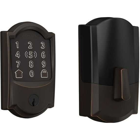 Encode Plus Smart Wi-Fi Lock for Front Door, Keyless Entry Deadbolt ...