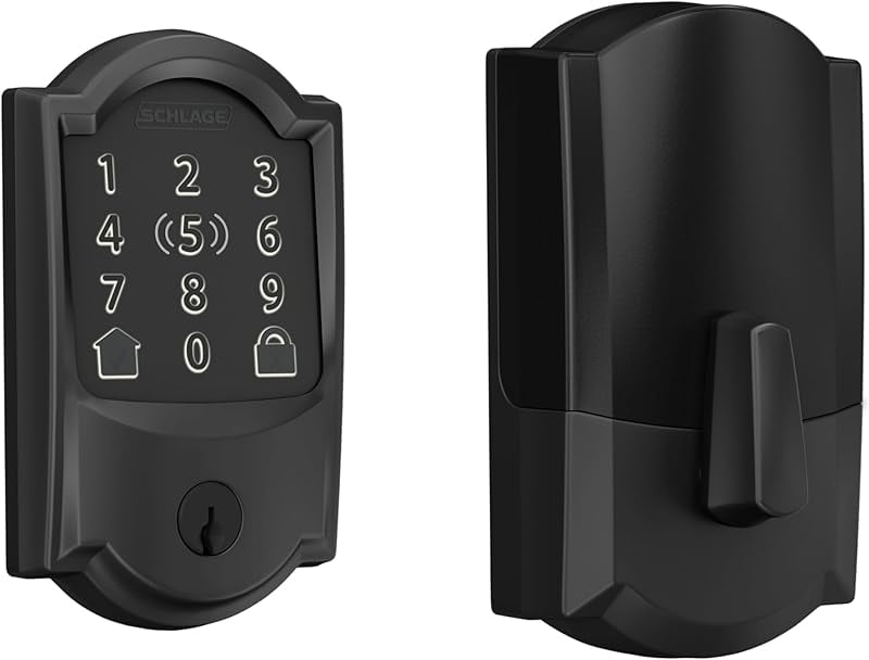 Encode Plus Smart Wi-Fi Lock for Front Door, Keyless Entry Deadbolt ...