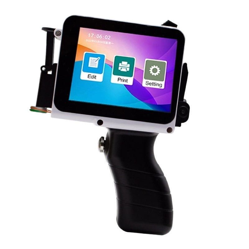 Encoding Machine Handheld Mini Portable Label Inkjet Printer Date Batch ...
