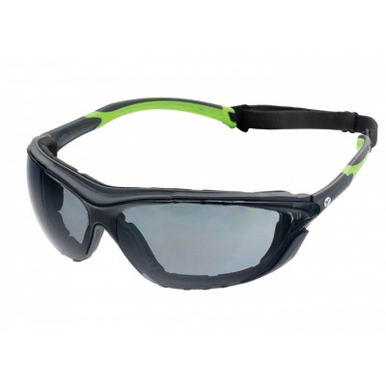 Encon Veratti Primo Padded Safety Glasses/Goggles Grey Anti-Fog Lens ...