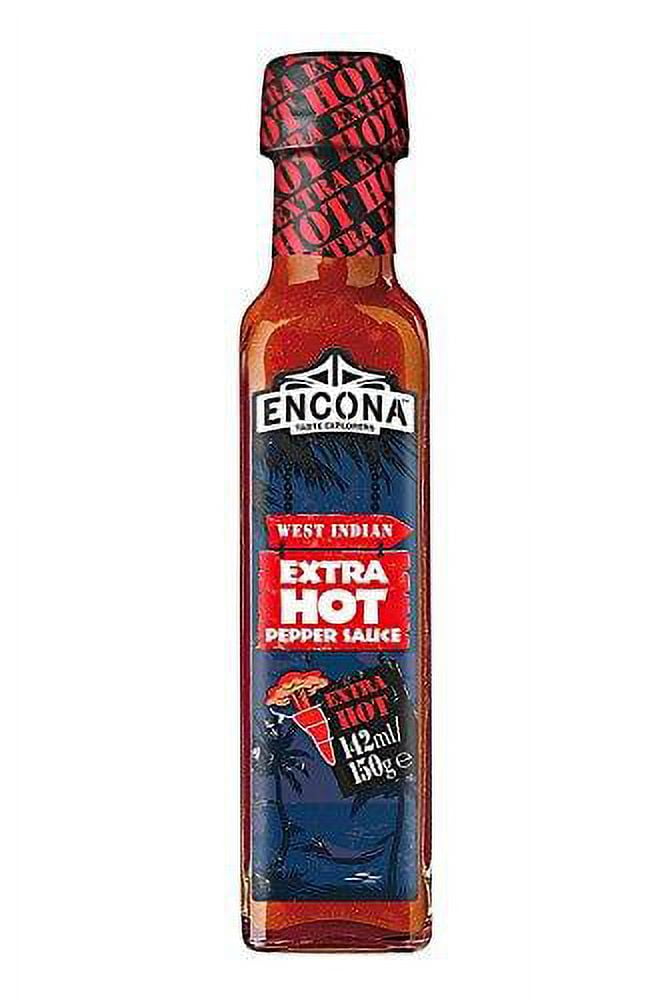 Encona West Indian Extra Hot Pepper Sauce - 142m - Walmart.com
