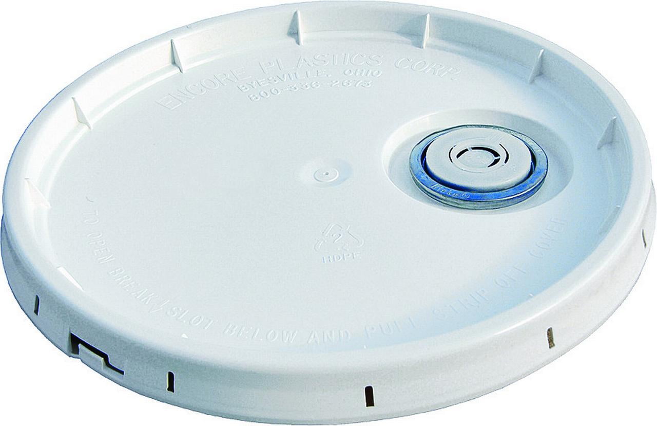 Encore 1000552 5 Gallon Paint Pail Lid With Tear Strip And Spout,Each ...
