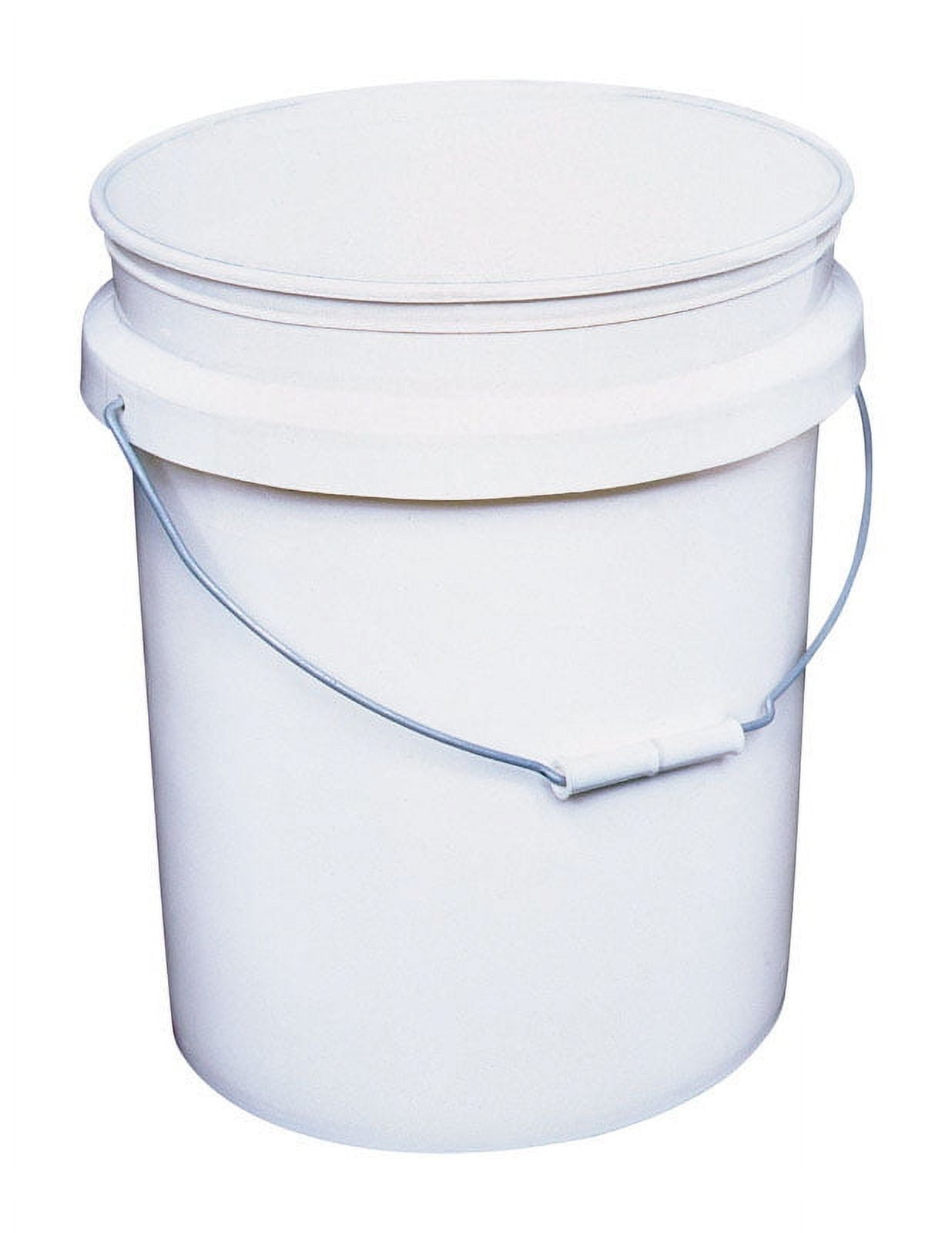 Encore 50640 5 gal White Empty Mixing Pail - White - 5 gal - Walmart.com