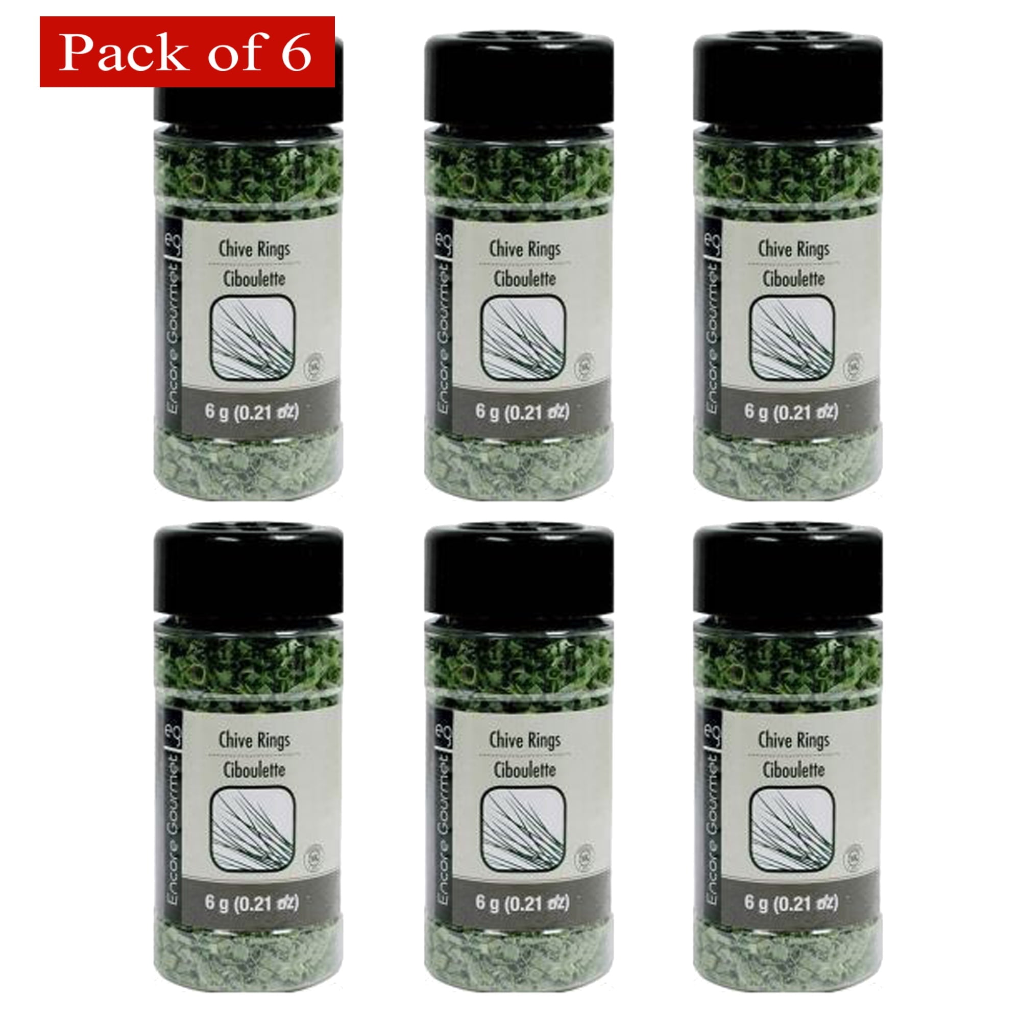 Encore Chive Rings 6g (Pack of 6) - Walmart.com