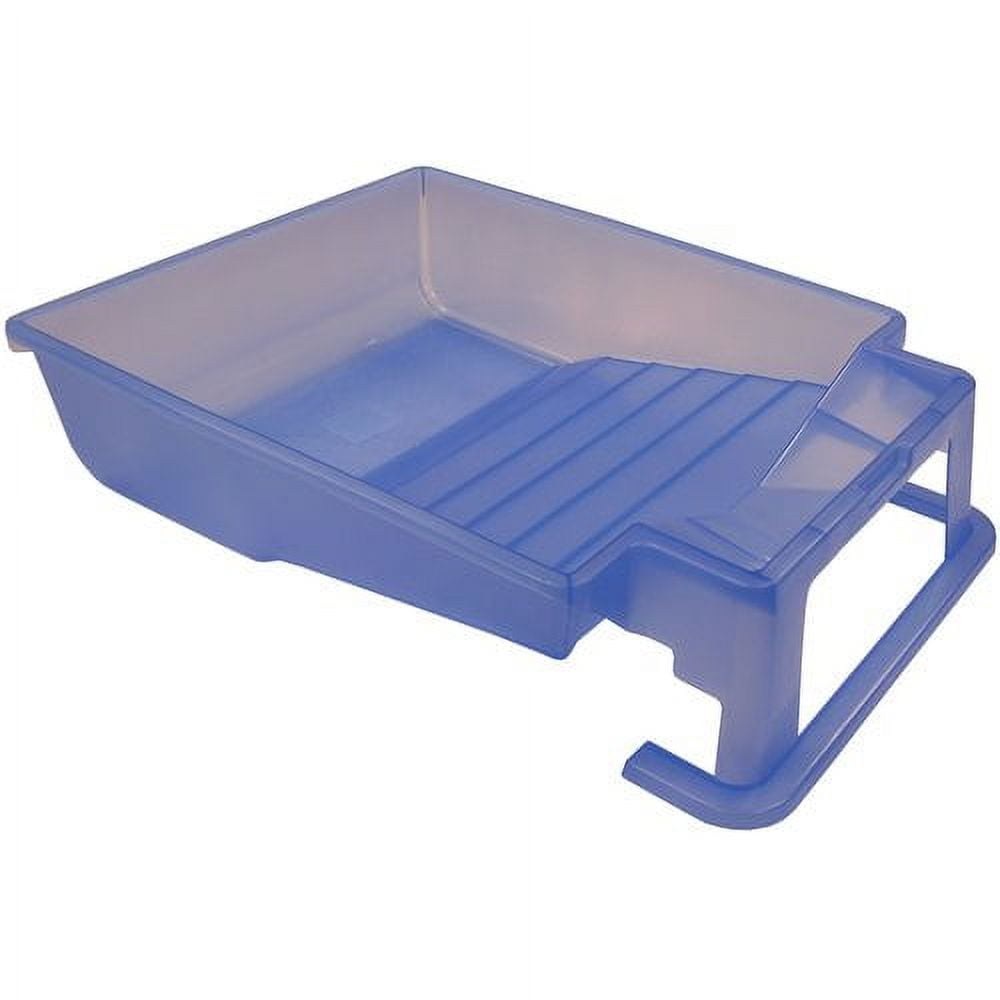 Encore Deepwell Plastic Paint Tray with Brush Holder, Blue - Walmart.com