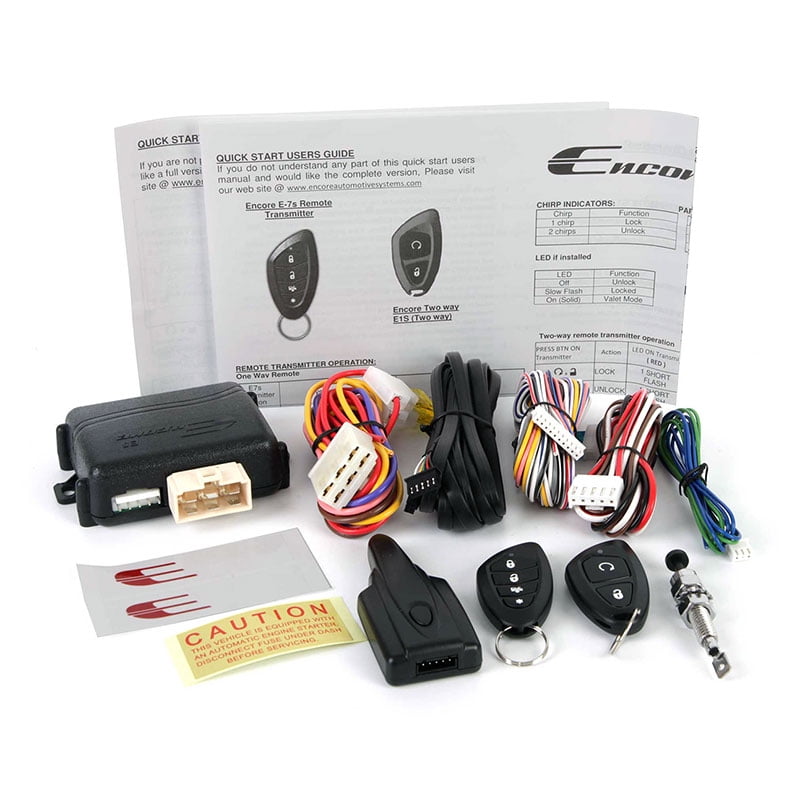 Encore Remote Start/Keyless Entry with 2-way Confirmation - Walmart.com